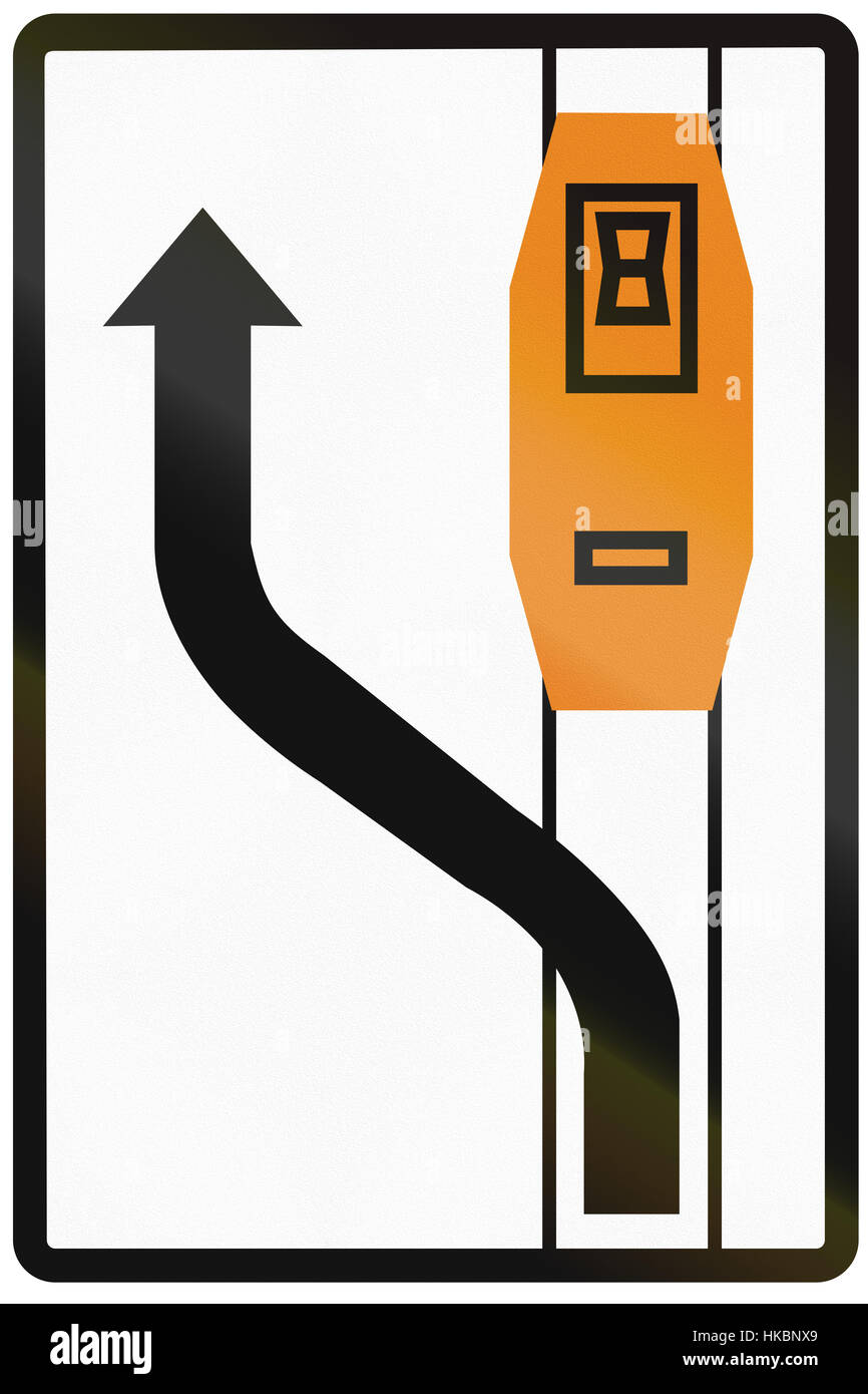 Road sign used in Slovakia - Tram overtaking Stock Photo - Alamy