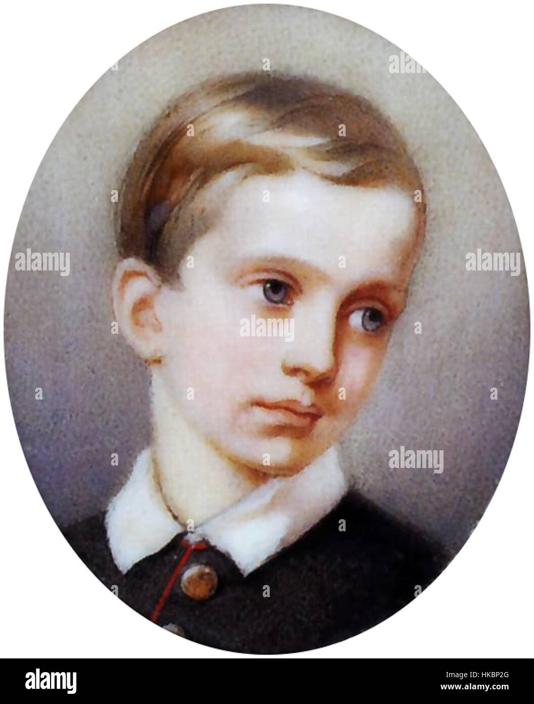 This painting by Hau depicts Alexandr of Oldenburg, highlighting the ...