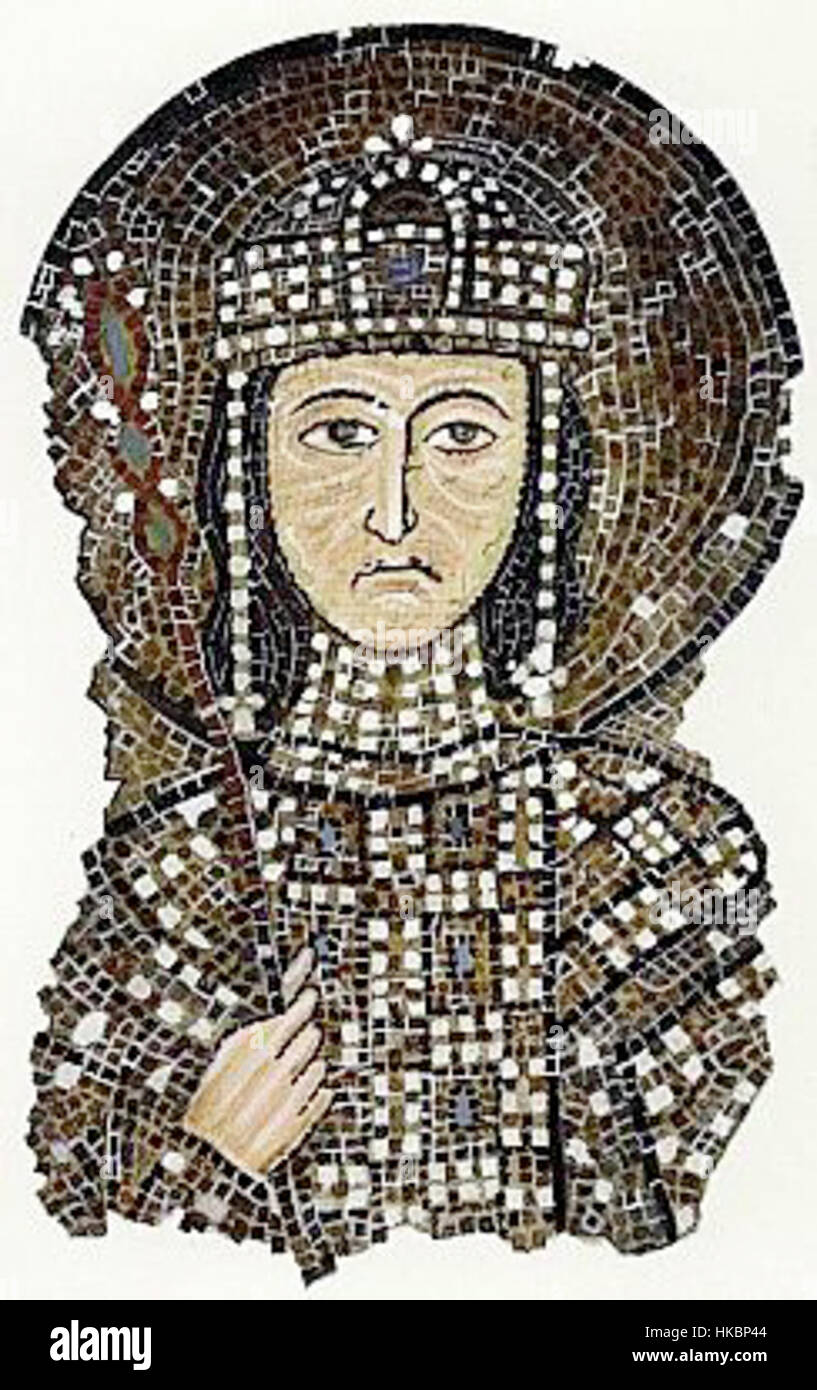 This portrait of Alexios Komnenos, the son of Emperor John II Komnenos ...