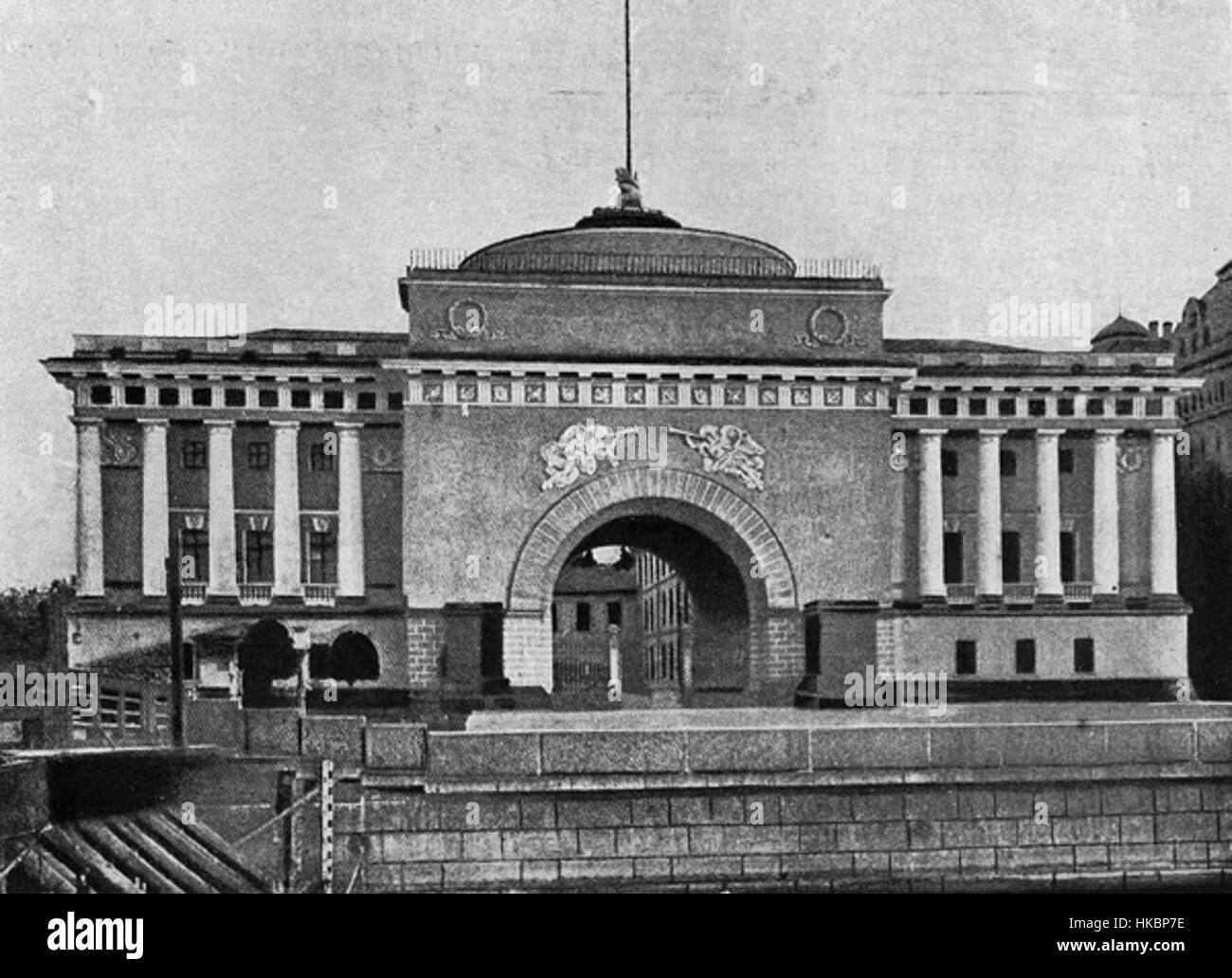 This artwork depicts the Amiralty building from 1879 to 1914. The ...