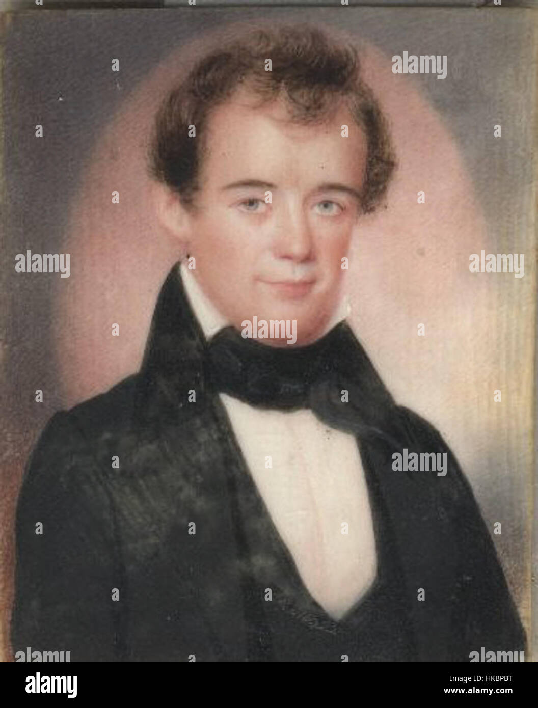 Anson Dickinson's portrait of a gentleman reflects the elegance and formality of 18th-century ...