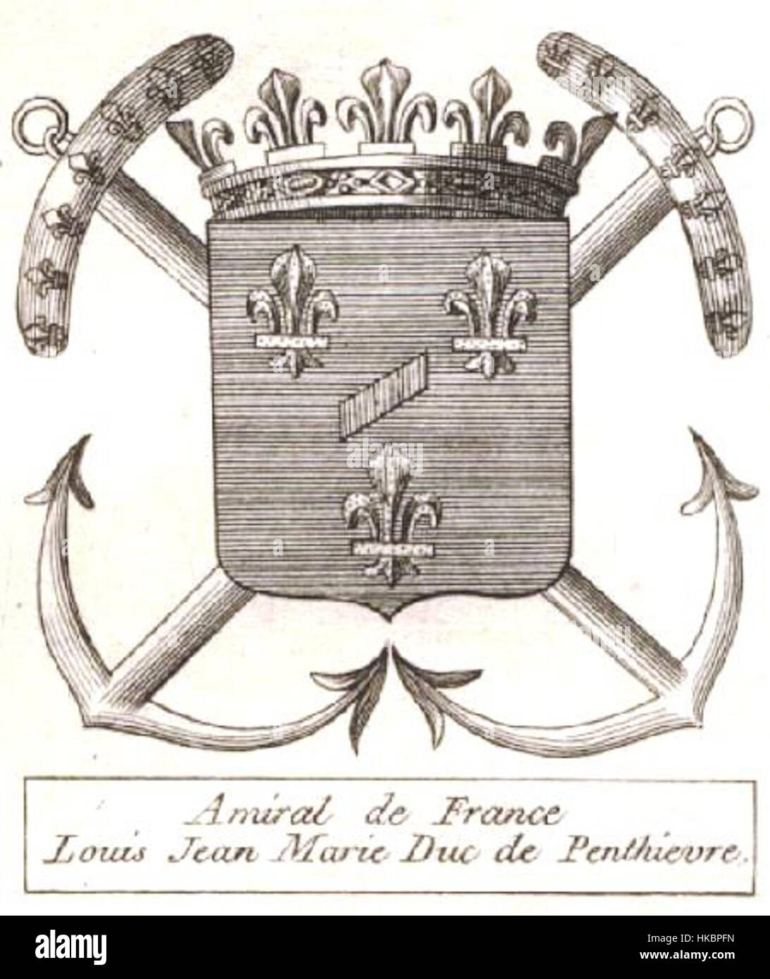 'Amiral de France' is a French title referring to a high-ranking ...