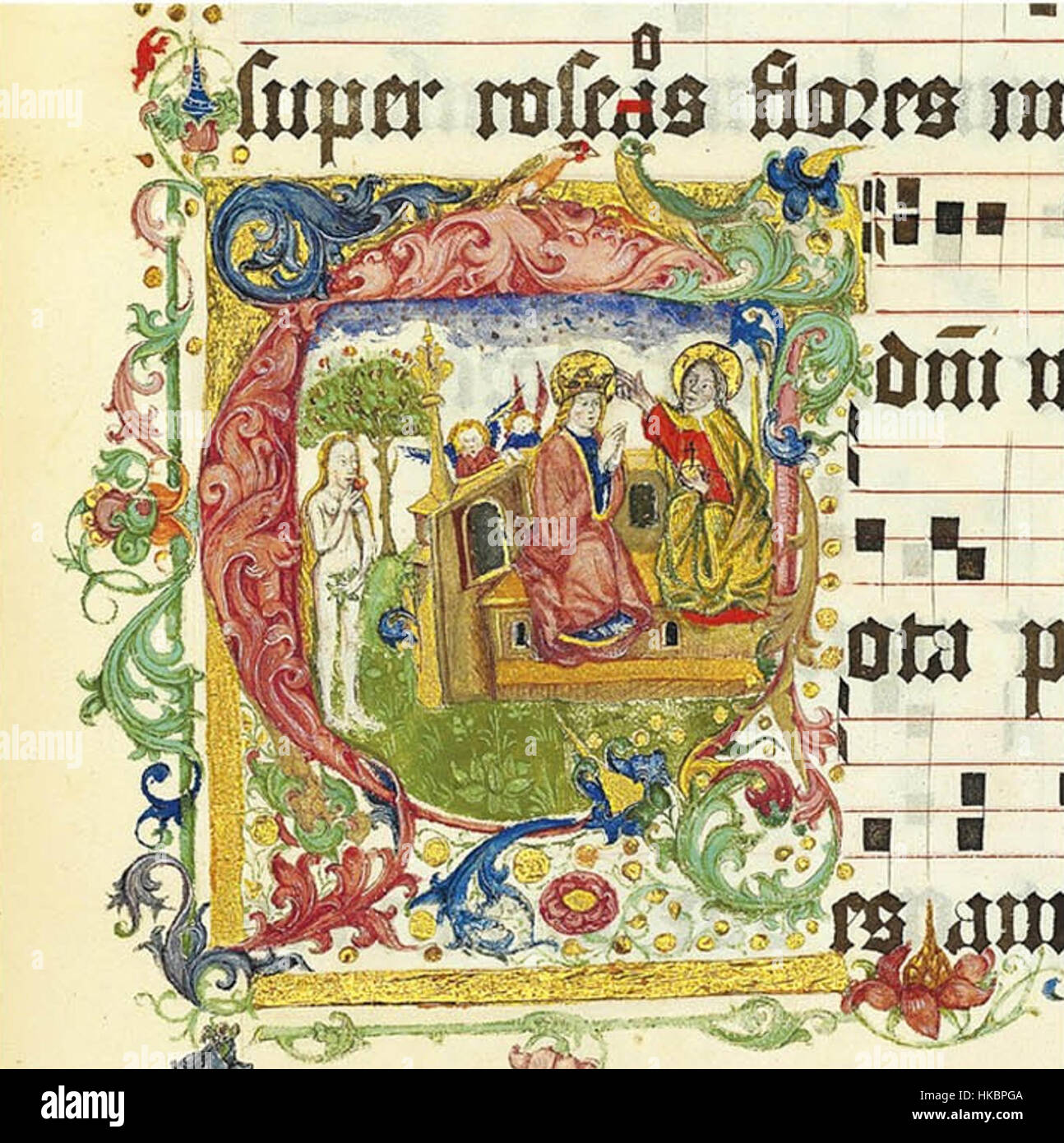 The Antiphonal of Elisabeth von Gemmingen, a medieval manuscript ...