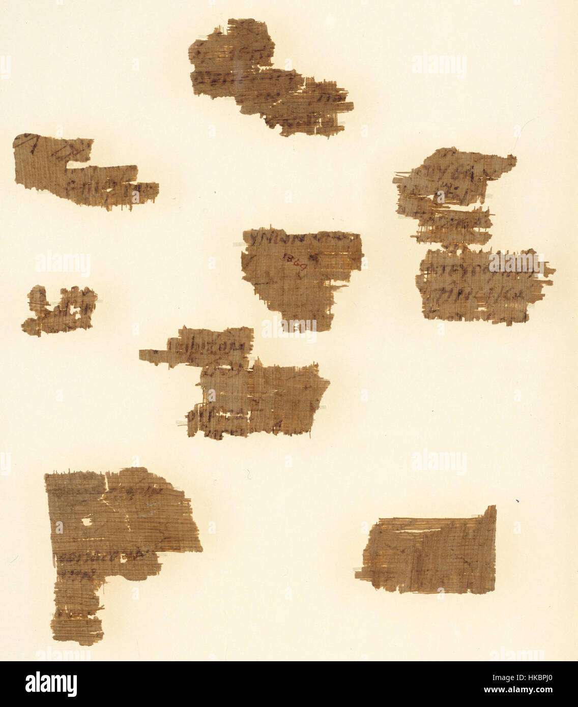 Papyrus Oxyrhynchus 1369, also known as the Bridwell Papyrus 4 ...