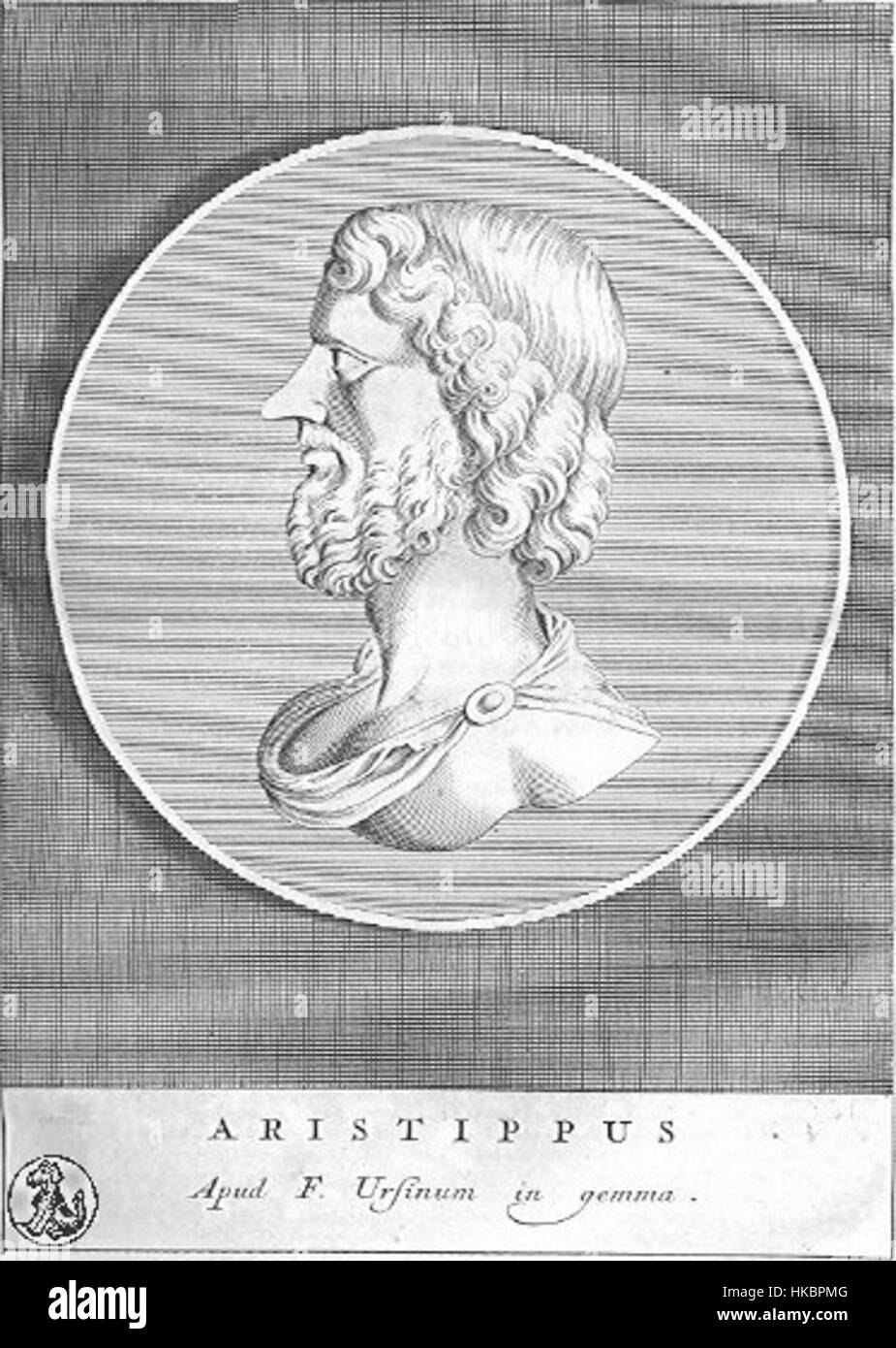 This painting portrays Aristippus, a Greek philosopher known for his ...