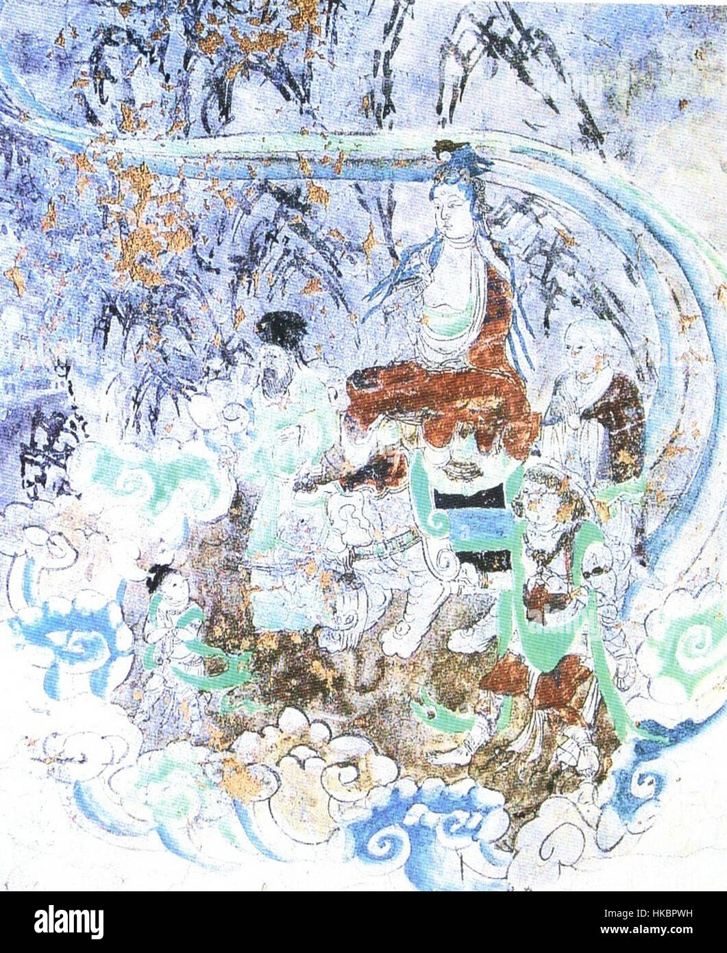 The 'TsangMonk' artwork is a significant representation of traditional ...