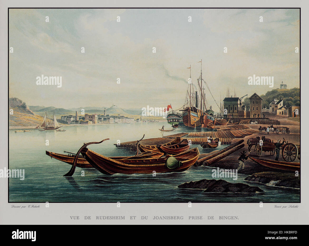 Bingen Federle's 1845 painting offers a glimpse into 19th-century ...