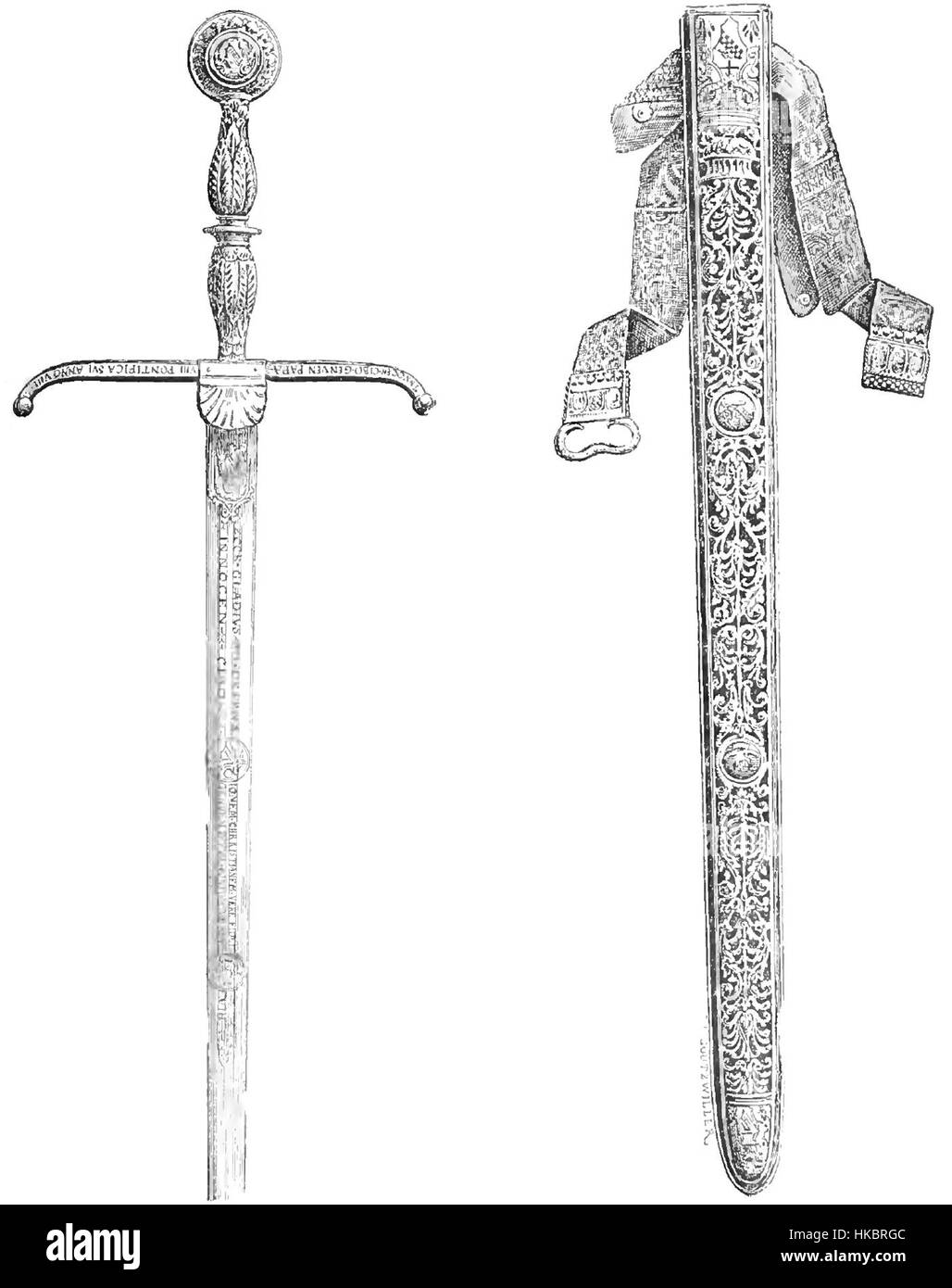 The Blessed Sword of William III of Hesse is a historic weapon ...