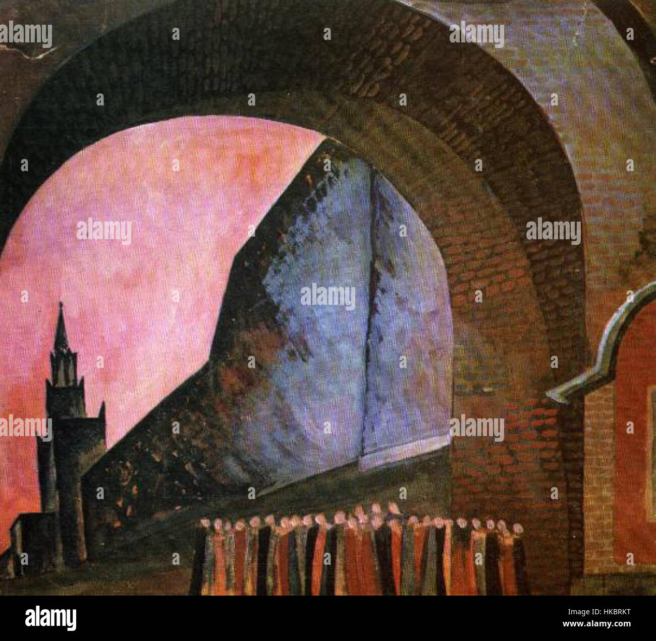 Boris Godunov, depicted in this 1928 artwork by Dmitriev, represents ...