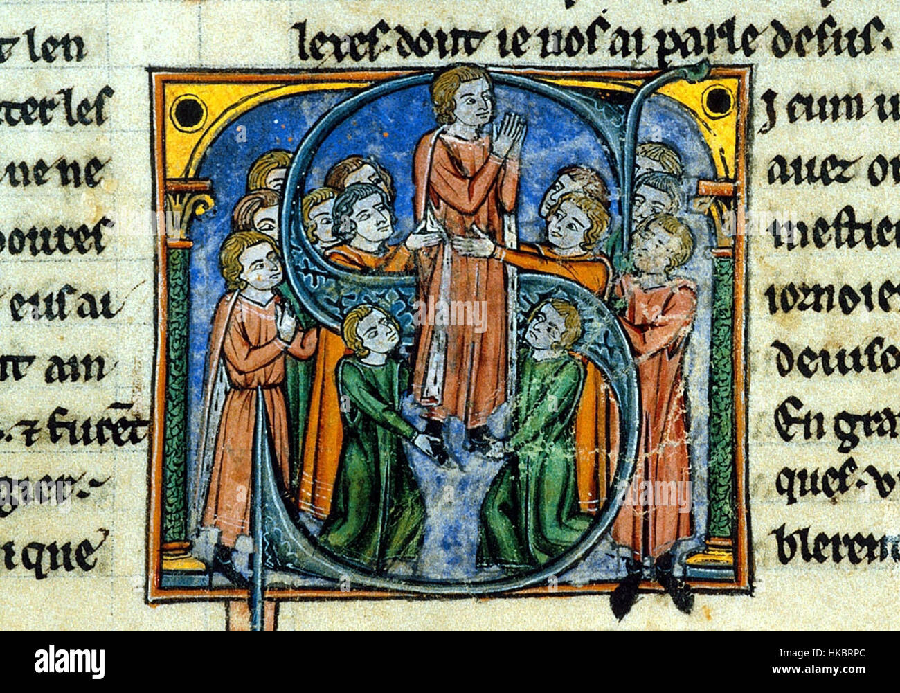 The painting of Godfrey of Bouillon, a key figure in the First Crusade ...