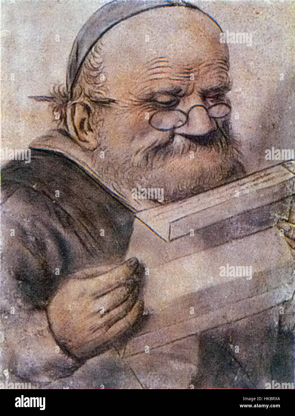 The portrait of Rabelais, a renowned French Renaissance writer ...