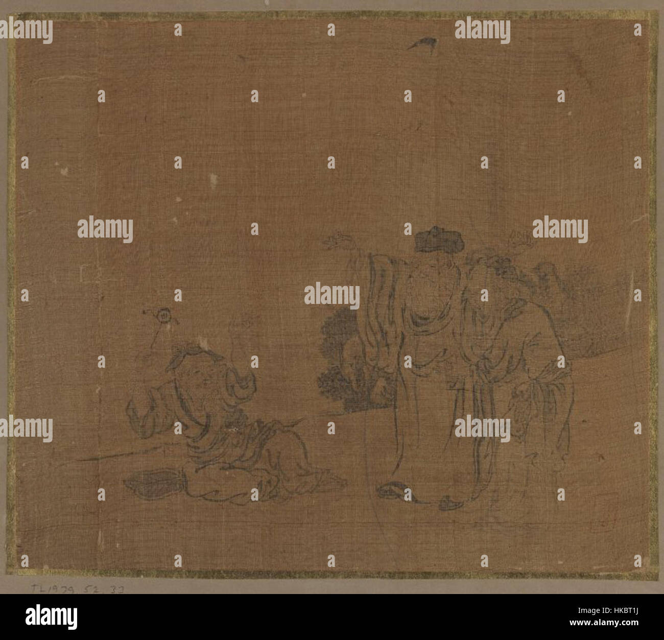 The three figures painting hi-res stock photography and images - Alamy