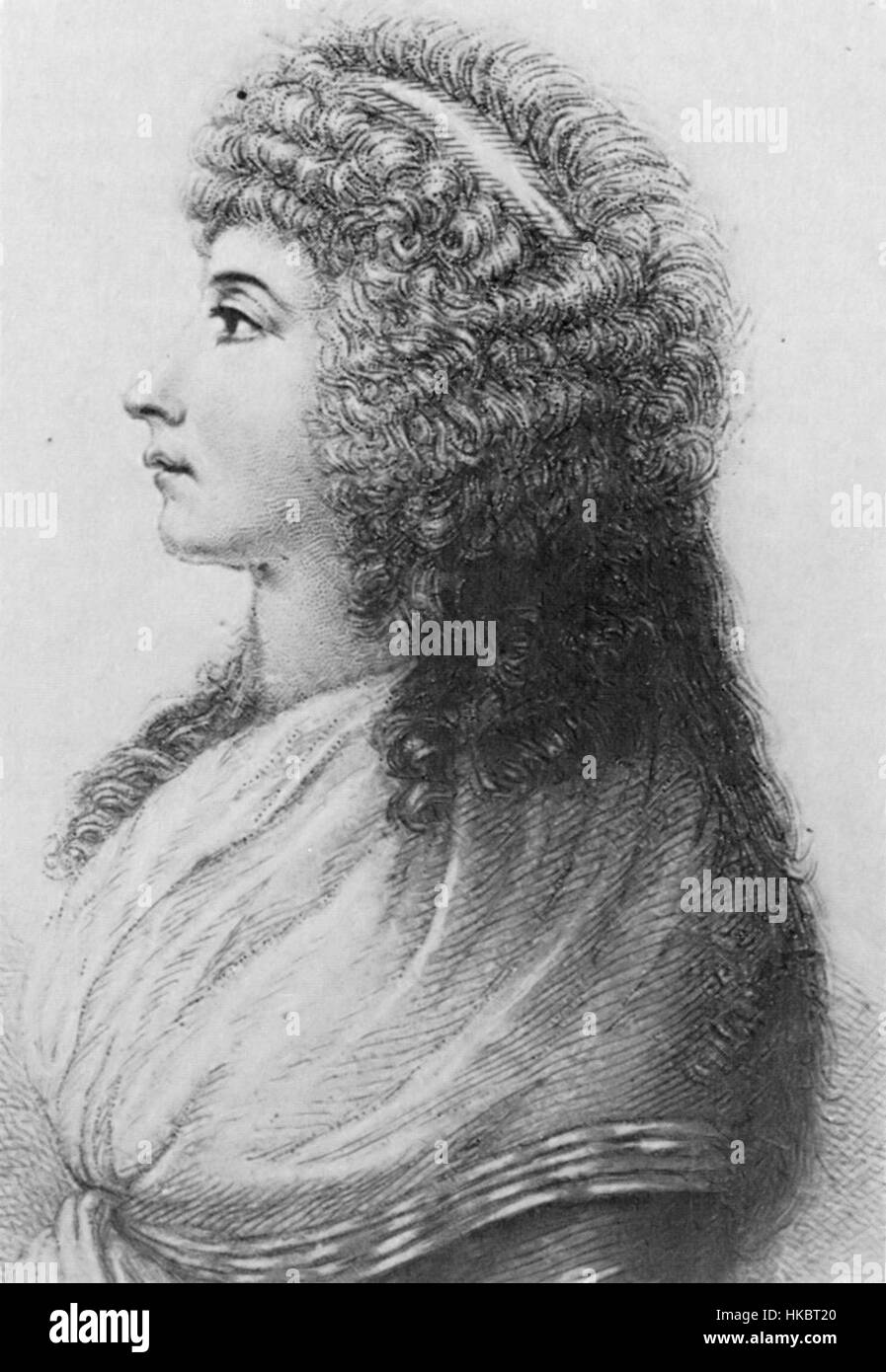 This 18th-century portrait of Charlotte von Stein, painted by an ...