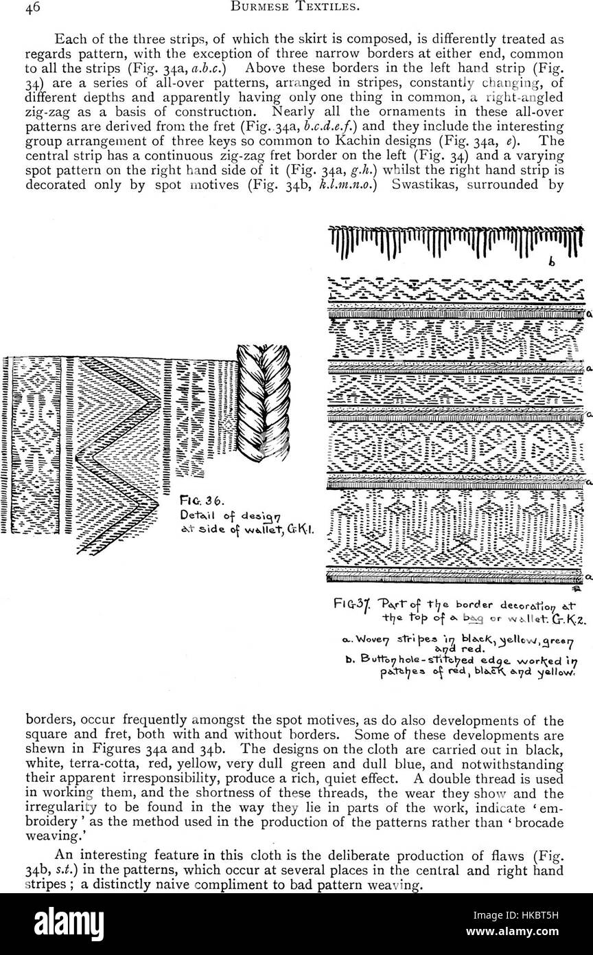 This piece of Burmese textile art showcases traditional craftsmanship ...