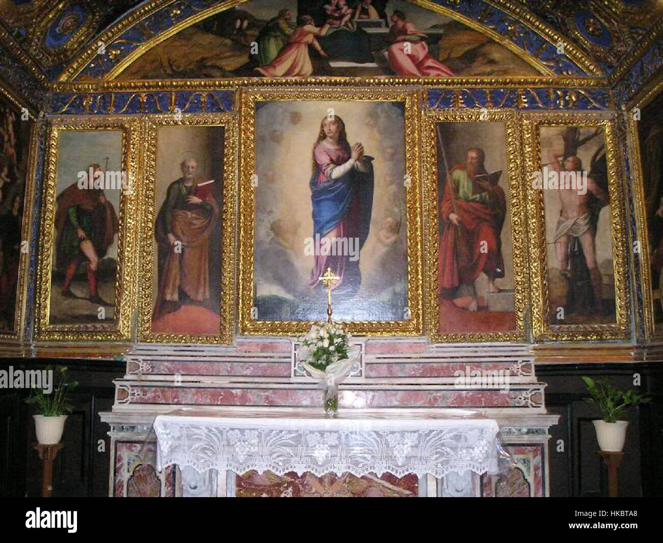 The Cappella d'oro is an exquisite example of Italian Renaissance ...