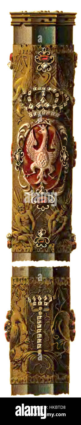 This 17th-century ceremonial cane belonged to a great marshal of the ...