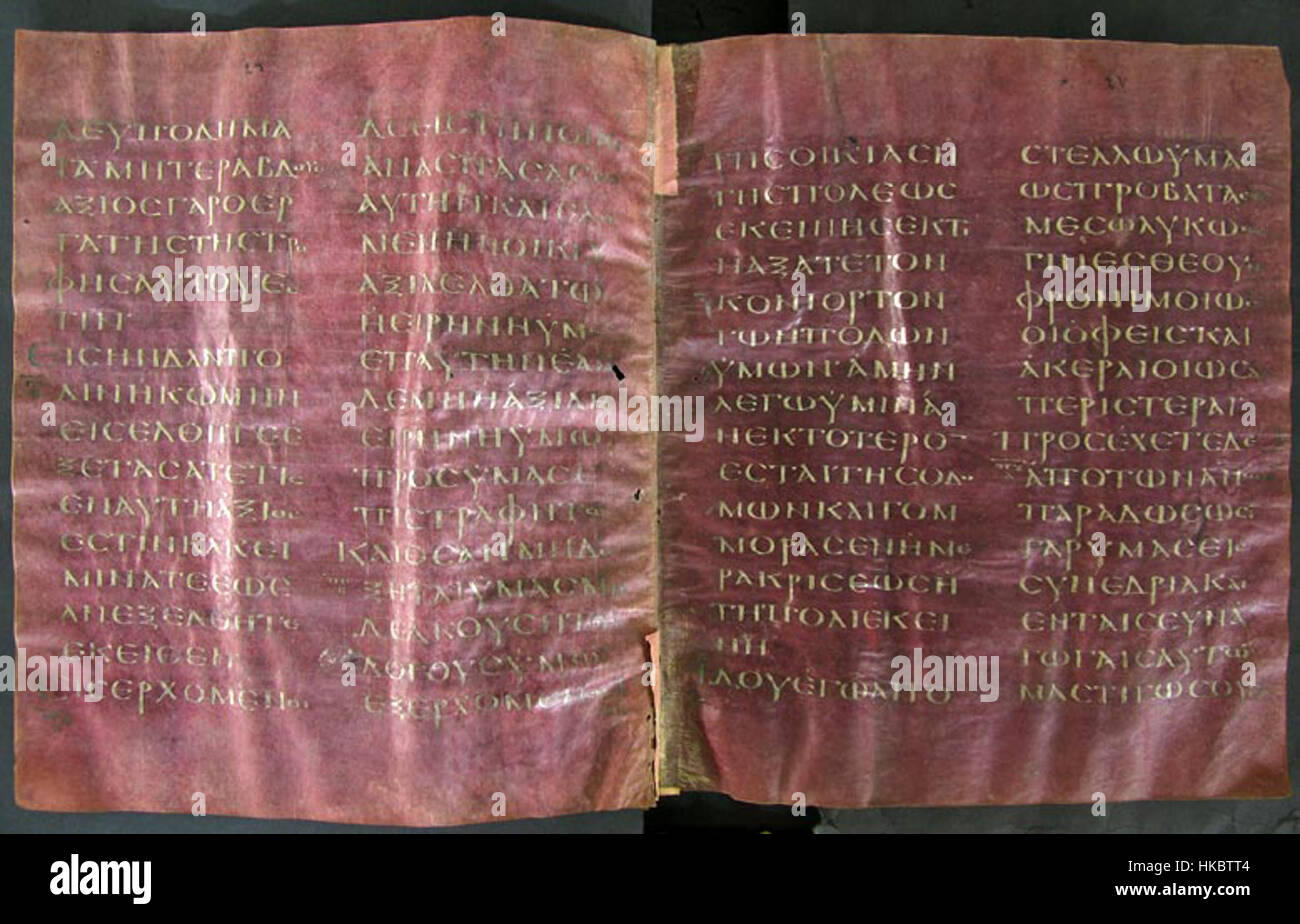 The Codex Petropolitanus Purpureus is a 6th-century illuminated ...