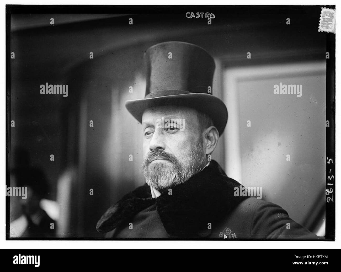 This 1913 portrait of Cipriano Castro depicts the Venezuelan leader in ...