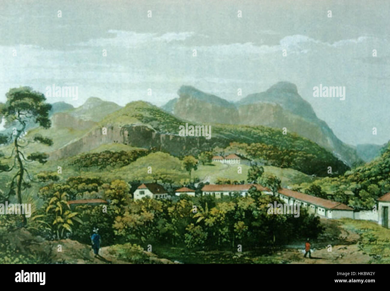 'Colonização' (Colonization) depicts the historical process of ...
