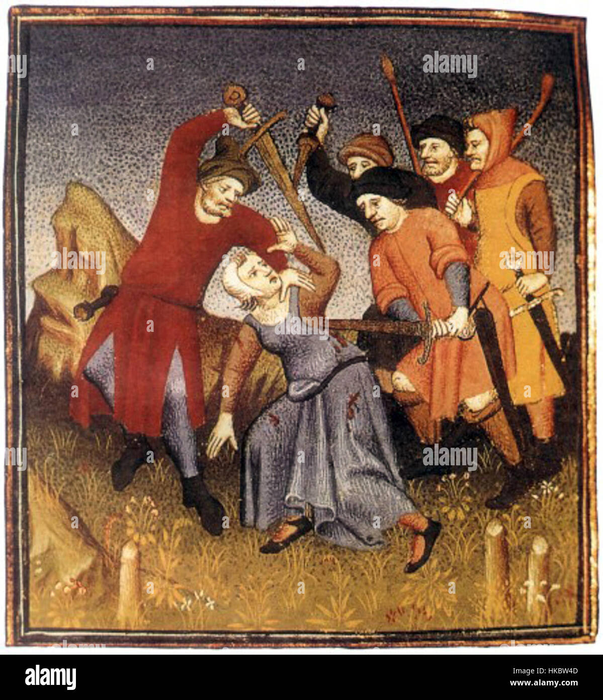 'Medieval Robbers' is a depiction of criminal figures from the Middle ...