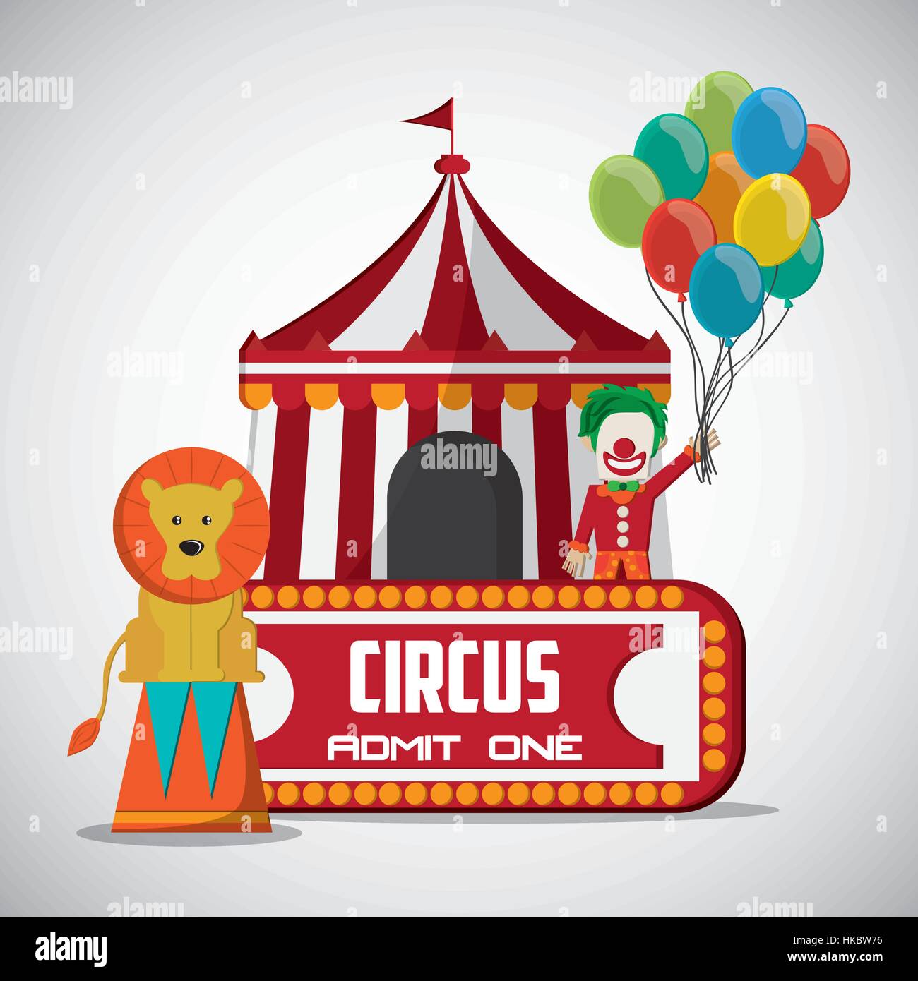 Circus and carnival design Stock Vector Image & Art - Alamy
