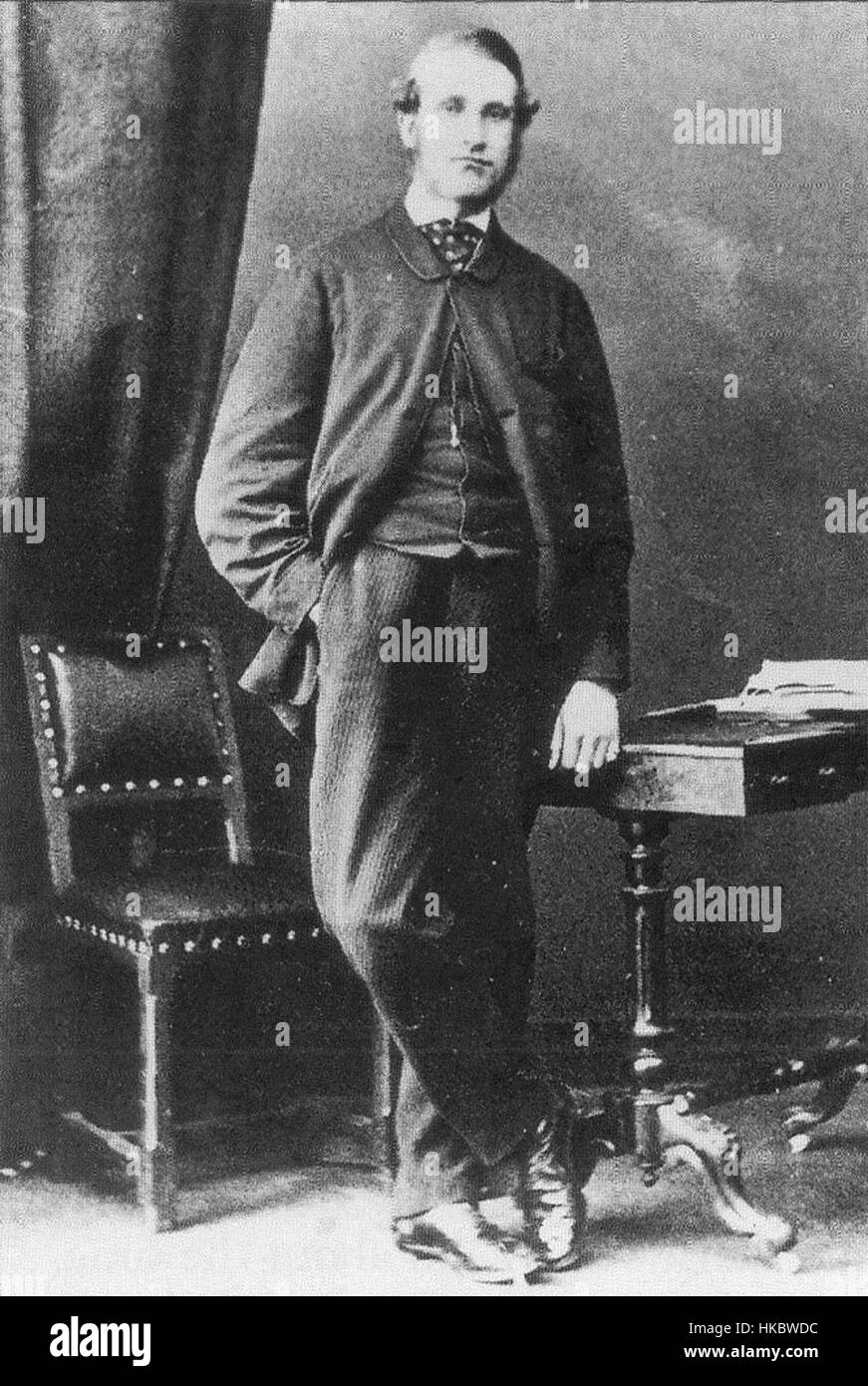 This artwork from the Creighton Oxford collection features a detailed ...