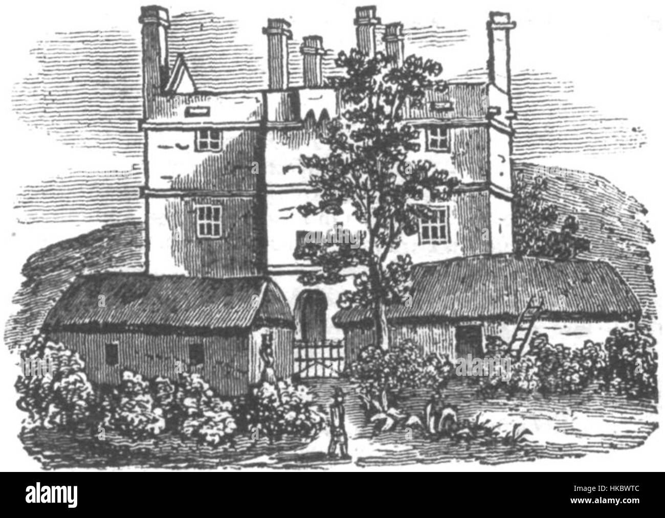 A vintage illustration from the Dublin Penny Journal, dated November 7 ...