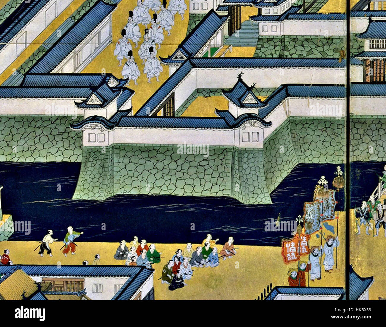 This piece, likely from the Edo period in Japan, exemplifies the ...