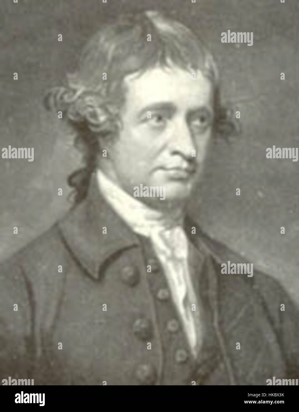 This portrait of Edmund Burke, a prominent 18th-century British ...