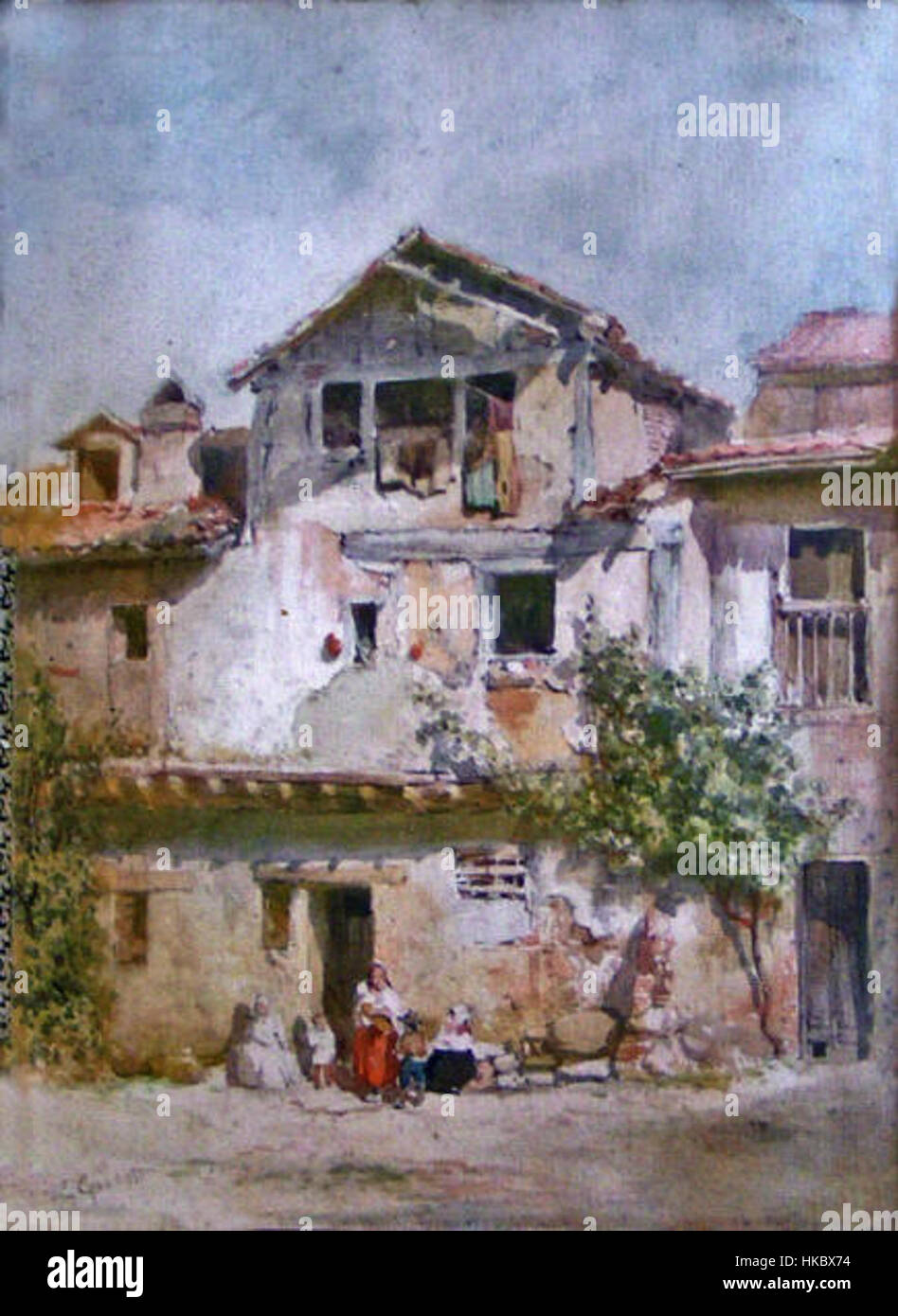 Edward Angelo Goodall's painting captures historical British scenes ...