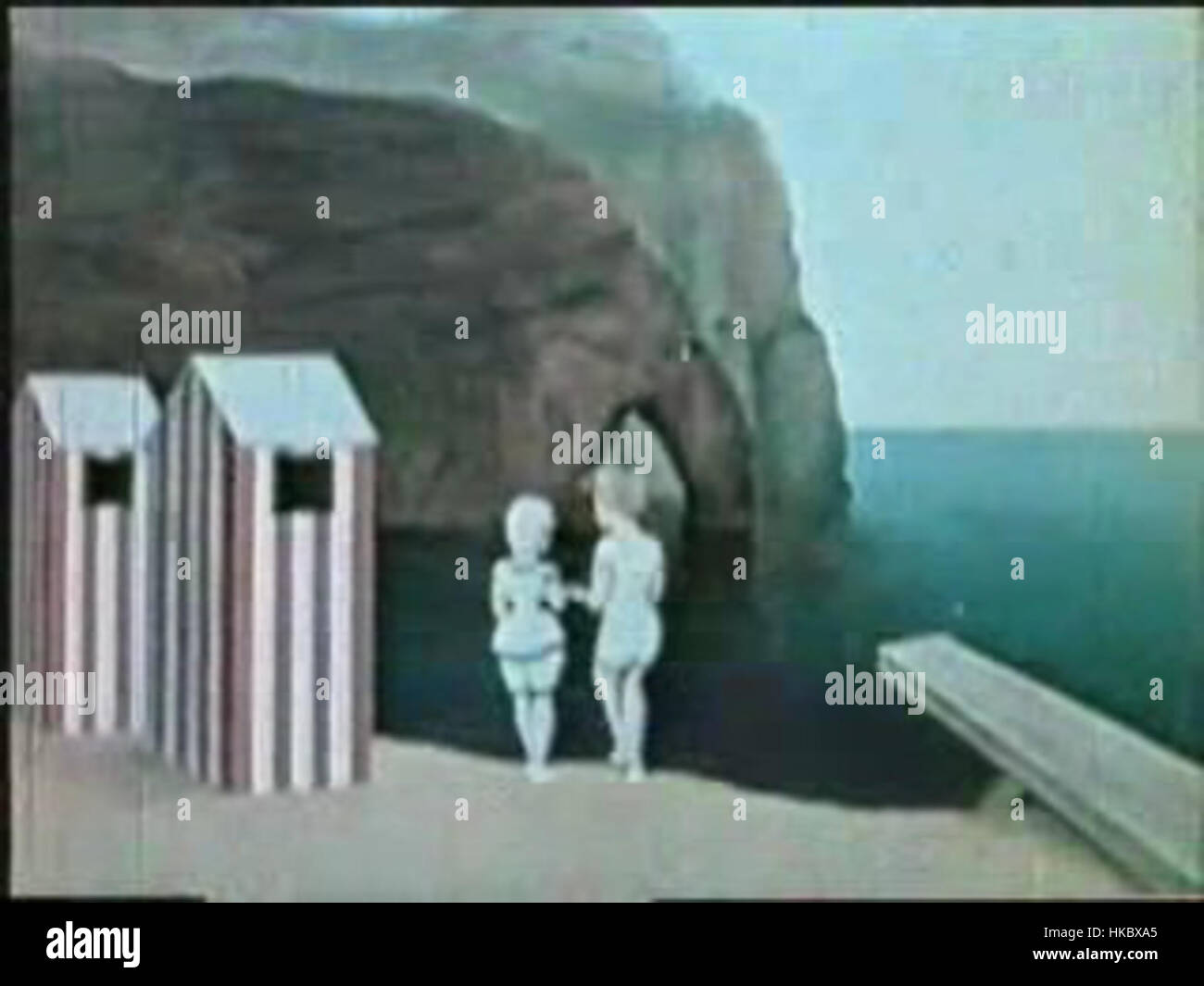 Emile Reynaud’s 1895 work 'Autour d’une Cabine' showcases his early ...