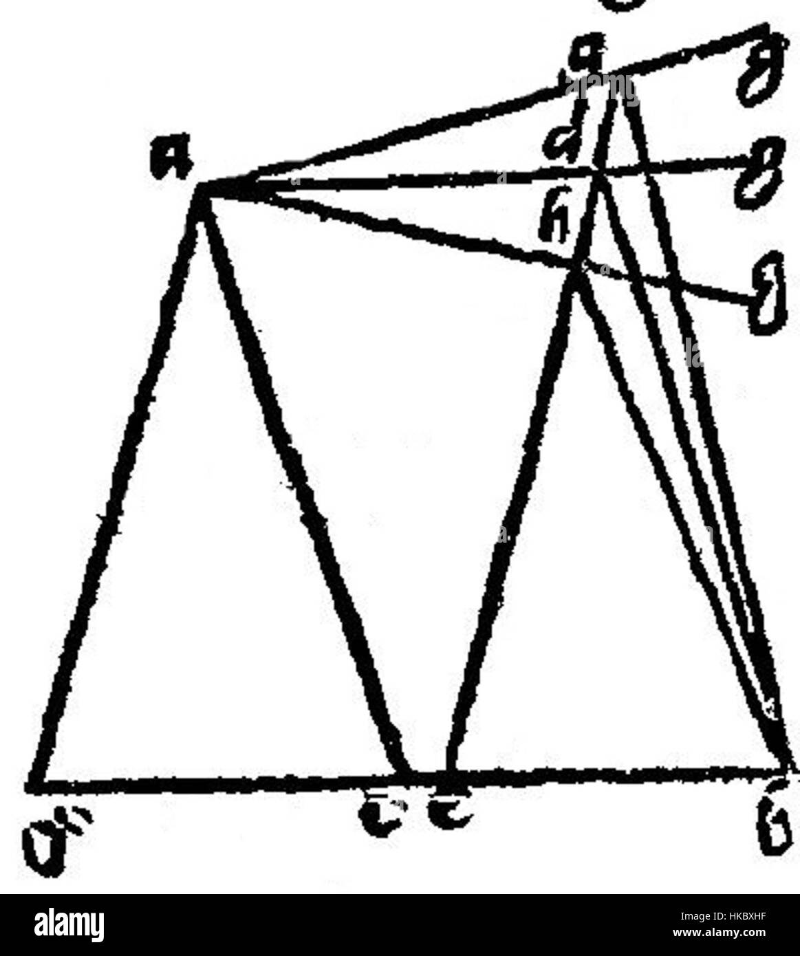 This page from Euclid's *Elements* (034v b) illustrates one of the many ...