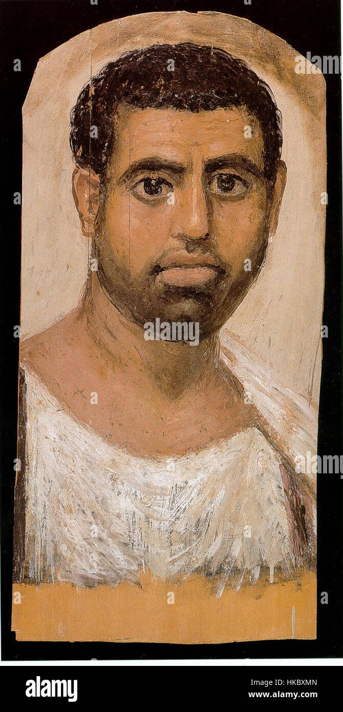 Fayum 06 is a reference to an ancient Egyptian portrait from the Fayum ...