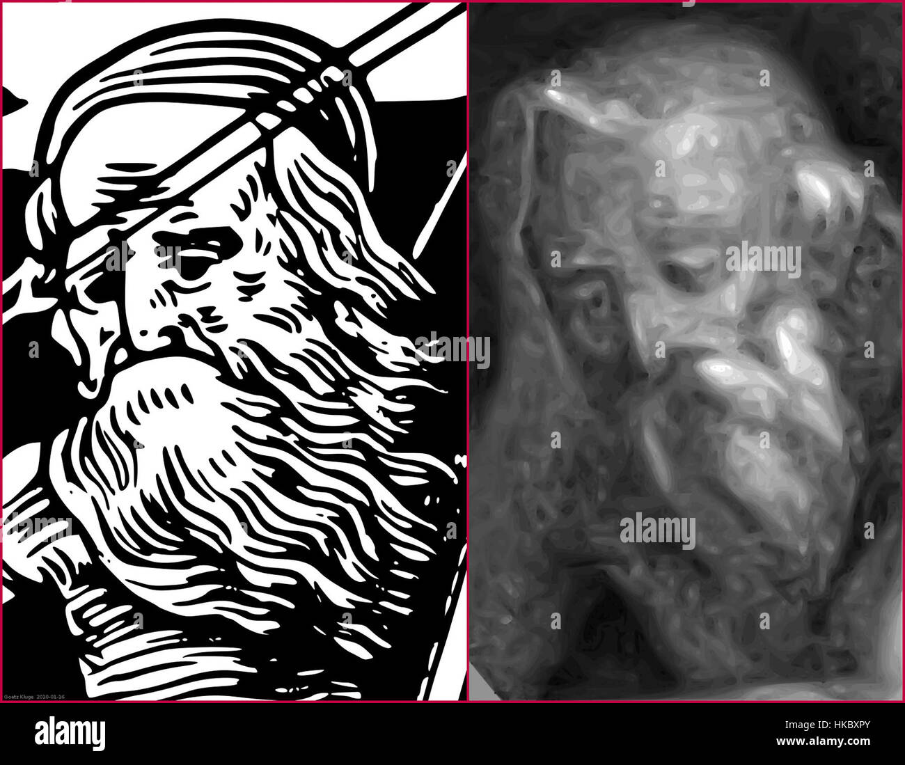 This 1610 painting titled 'Father Time from Elizabeth I at Old Age ...