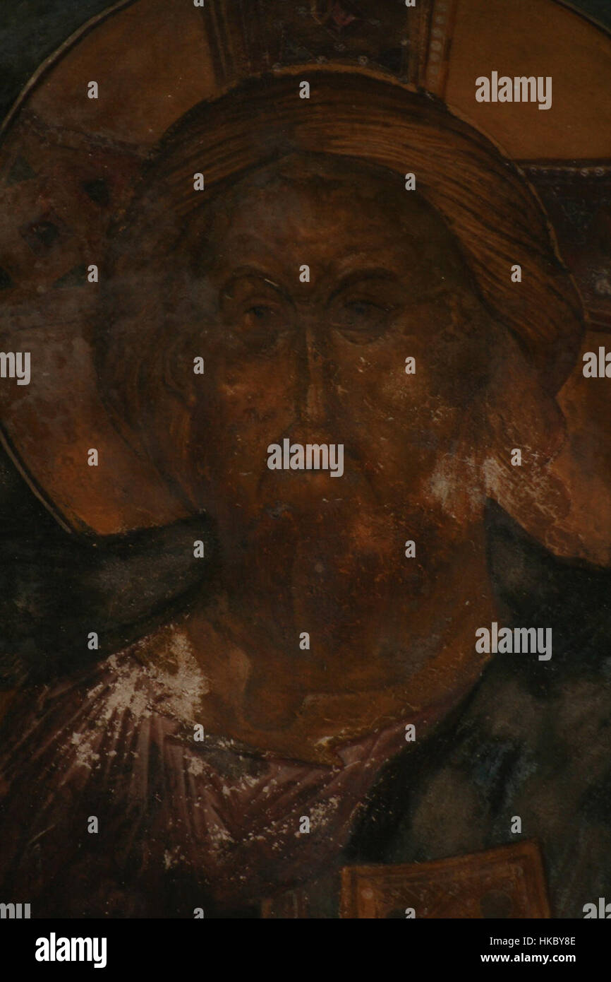 These frescoes from the Church of Michael the Archangel in Lesnovo are ...