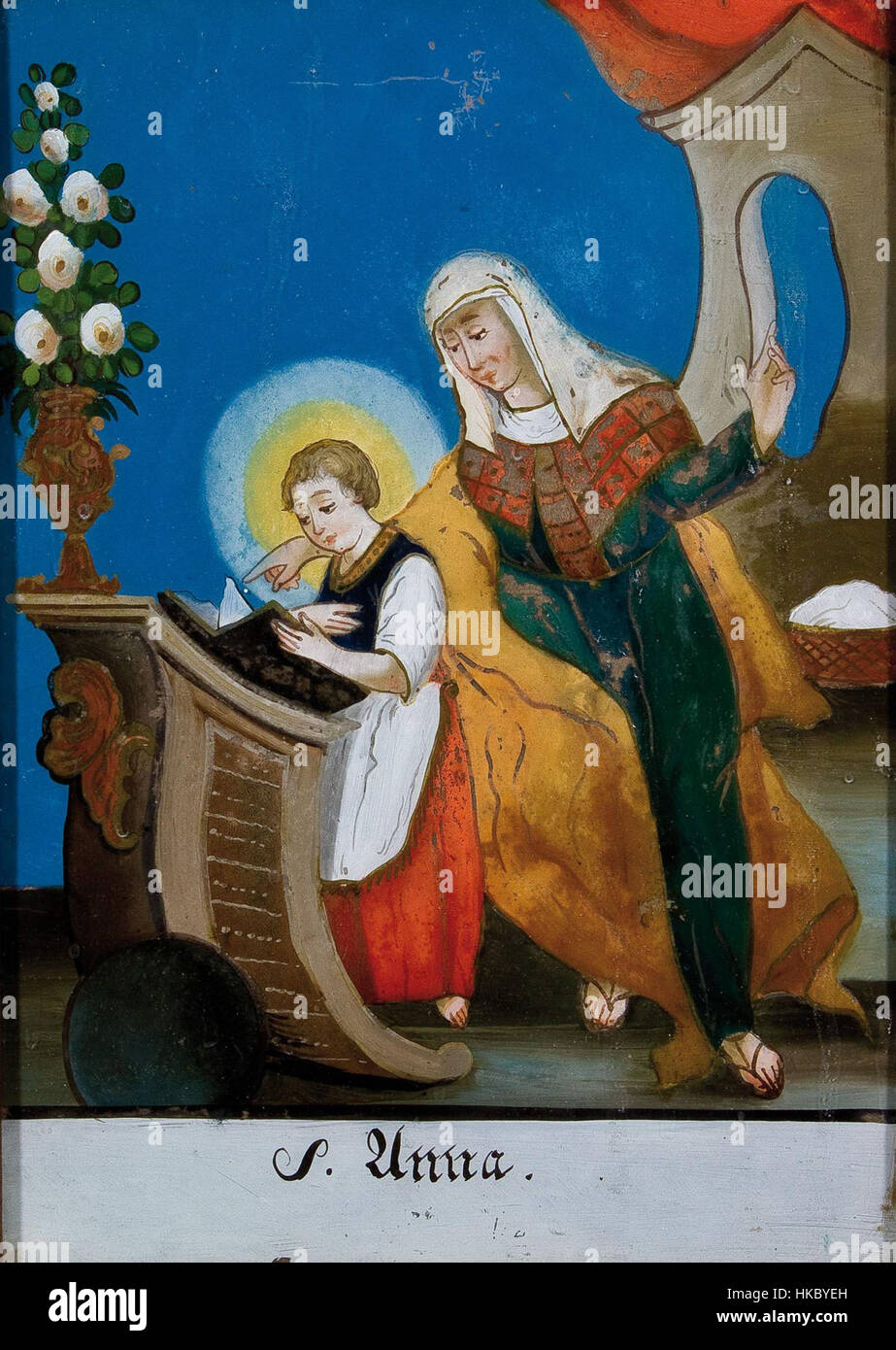 Heilige anna lehrt maria hi-res stock photography and images - Alamy