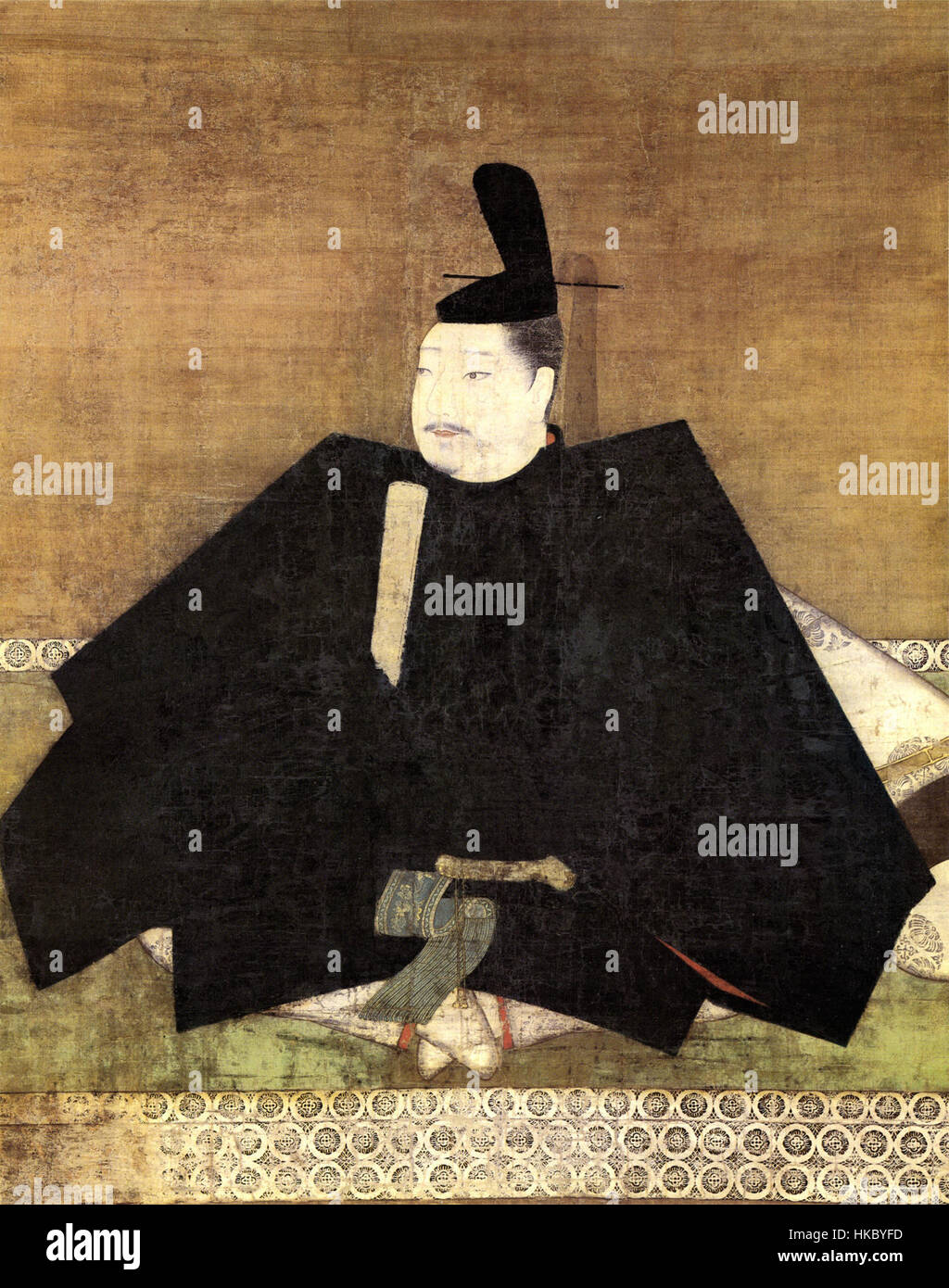 'Fujiwara no Mitsuyoshi' is a historical portrait of the Japanese noble ...