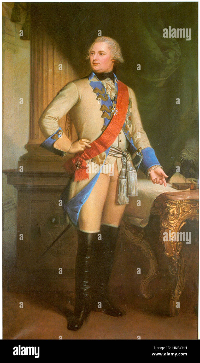 A portrait of Friedrich I, a German king and Holy Roman Emperor, in his ...