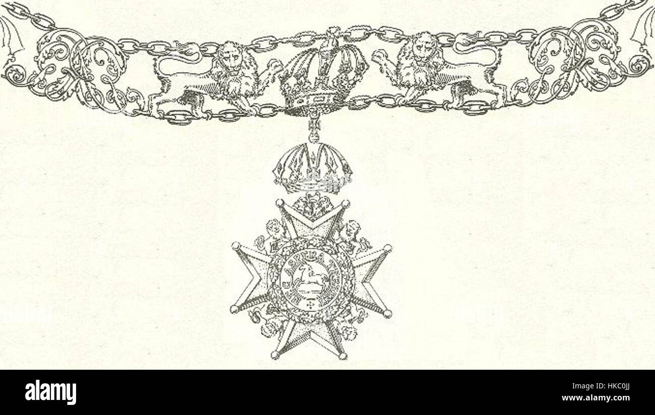 This painting depicts the 'Het kleinood van de Welfenorde' (the jewel ...