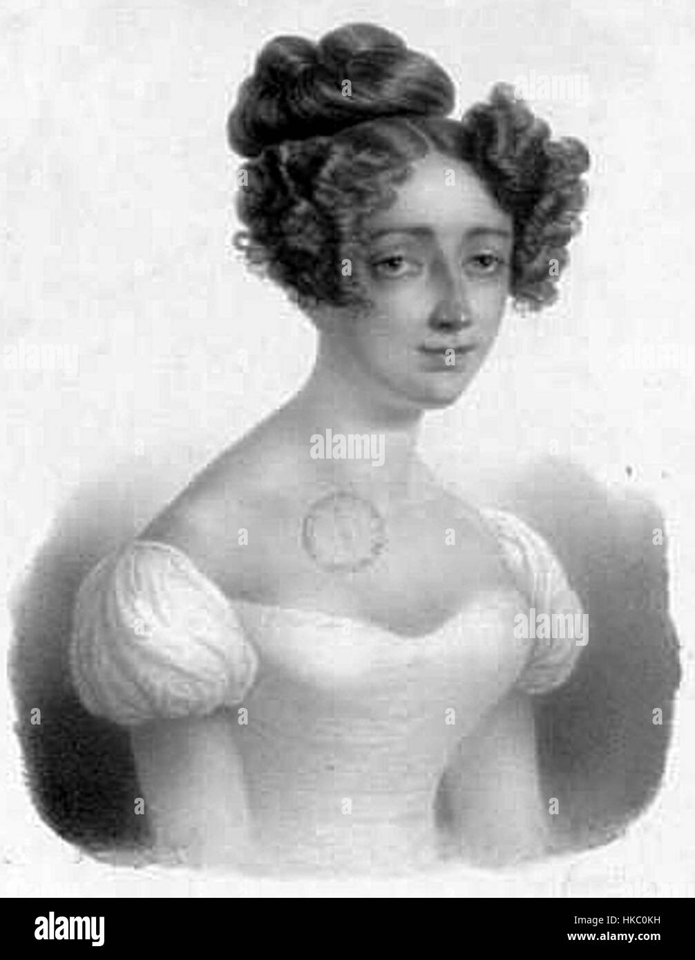 This 19th-century portrait of Harriet Smithson, the actress and muse of ...
