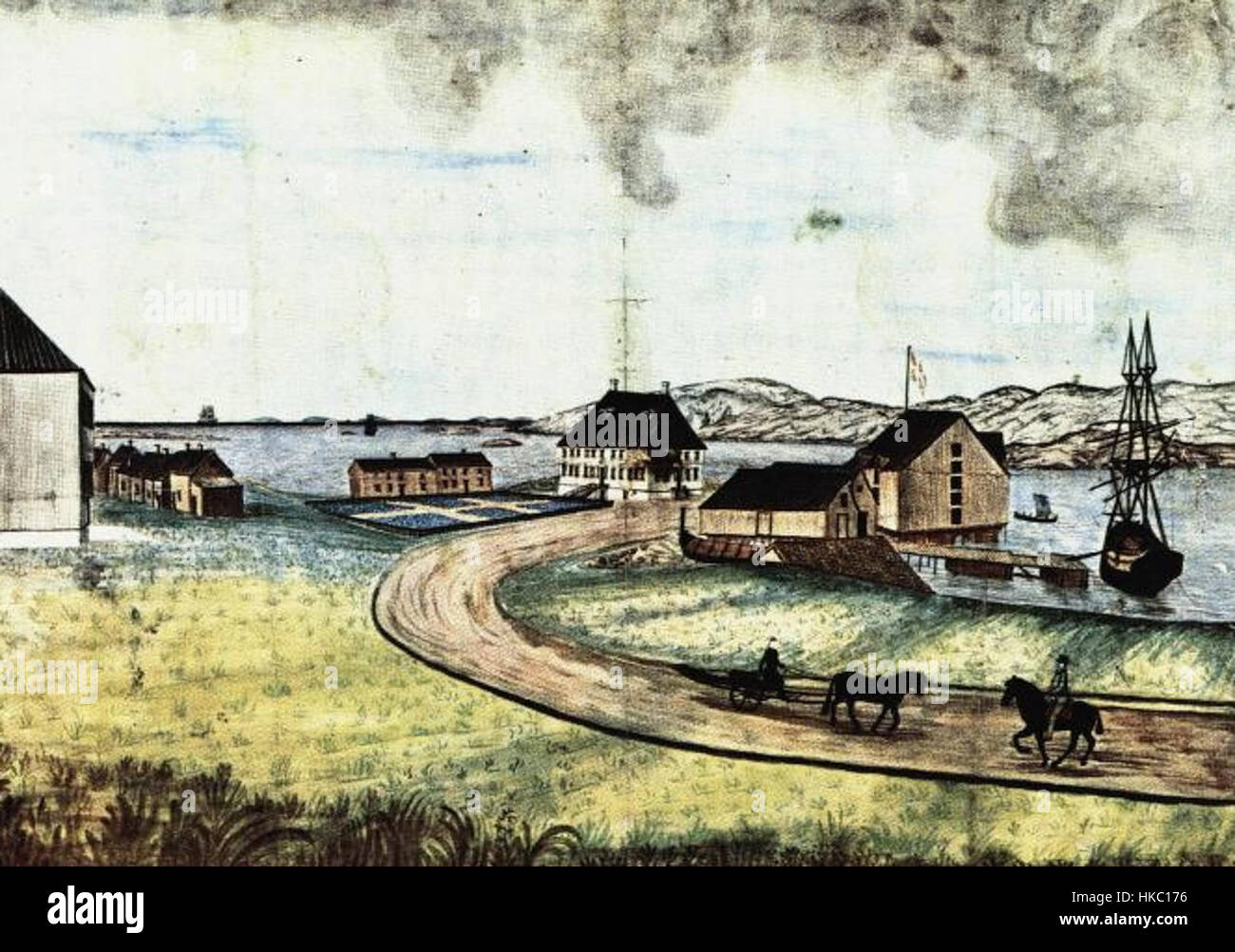 *Hundholmkompaniet 1819* is an oil painting depicting the military ...