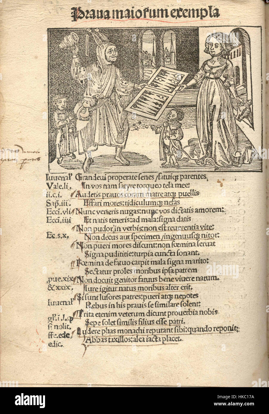 The *Stultifera Navis* or *Ship of Fools*, featured in this page from ...