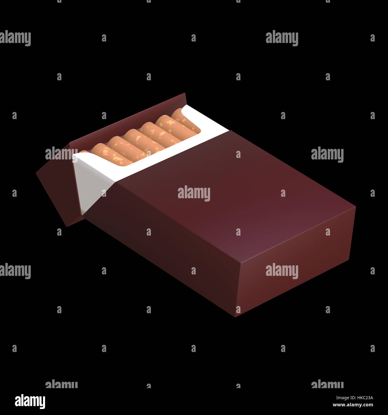 Open cigarette box hi-res stock photography and images - Alamy