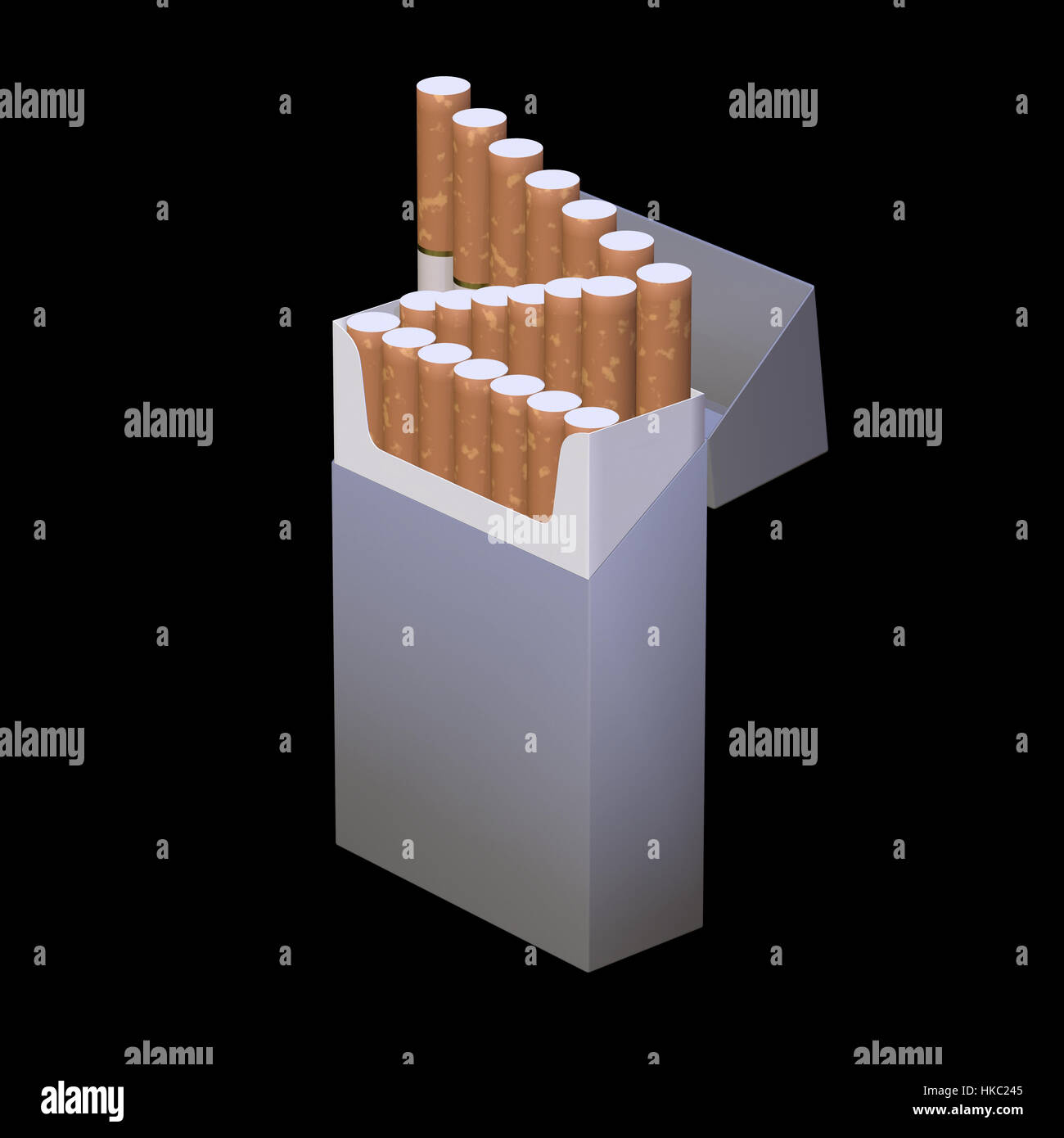 Open and closed package cigarette hi-res stock photography and images ...