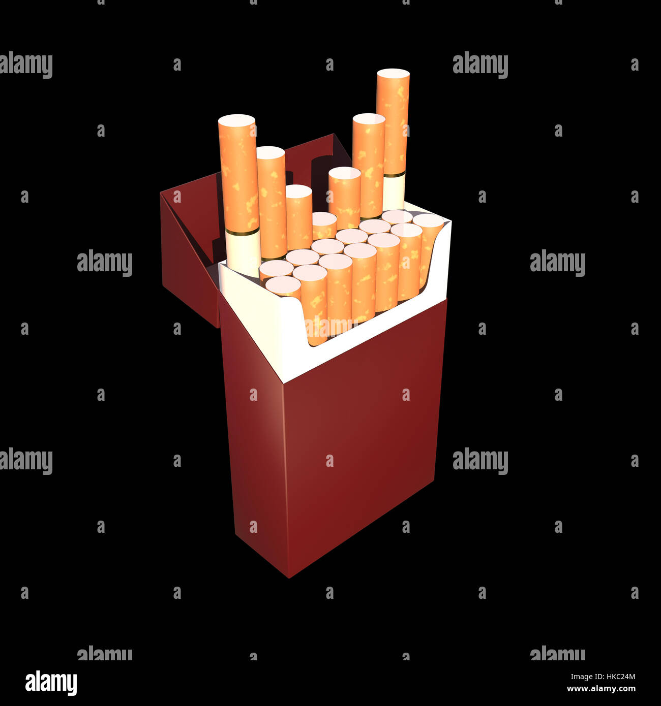 Open and closed package cigarette hi-res stock photography and images ...