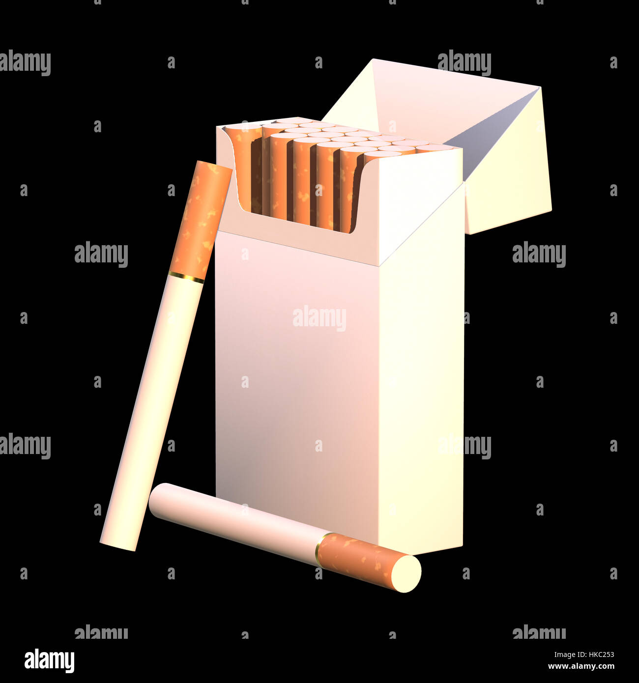 Open and closed package cigarette hi-res stock photography and images ...