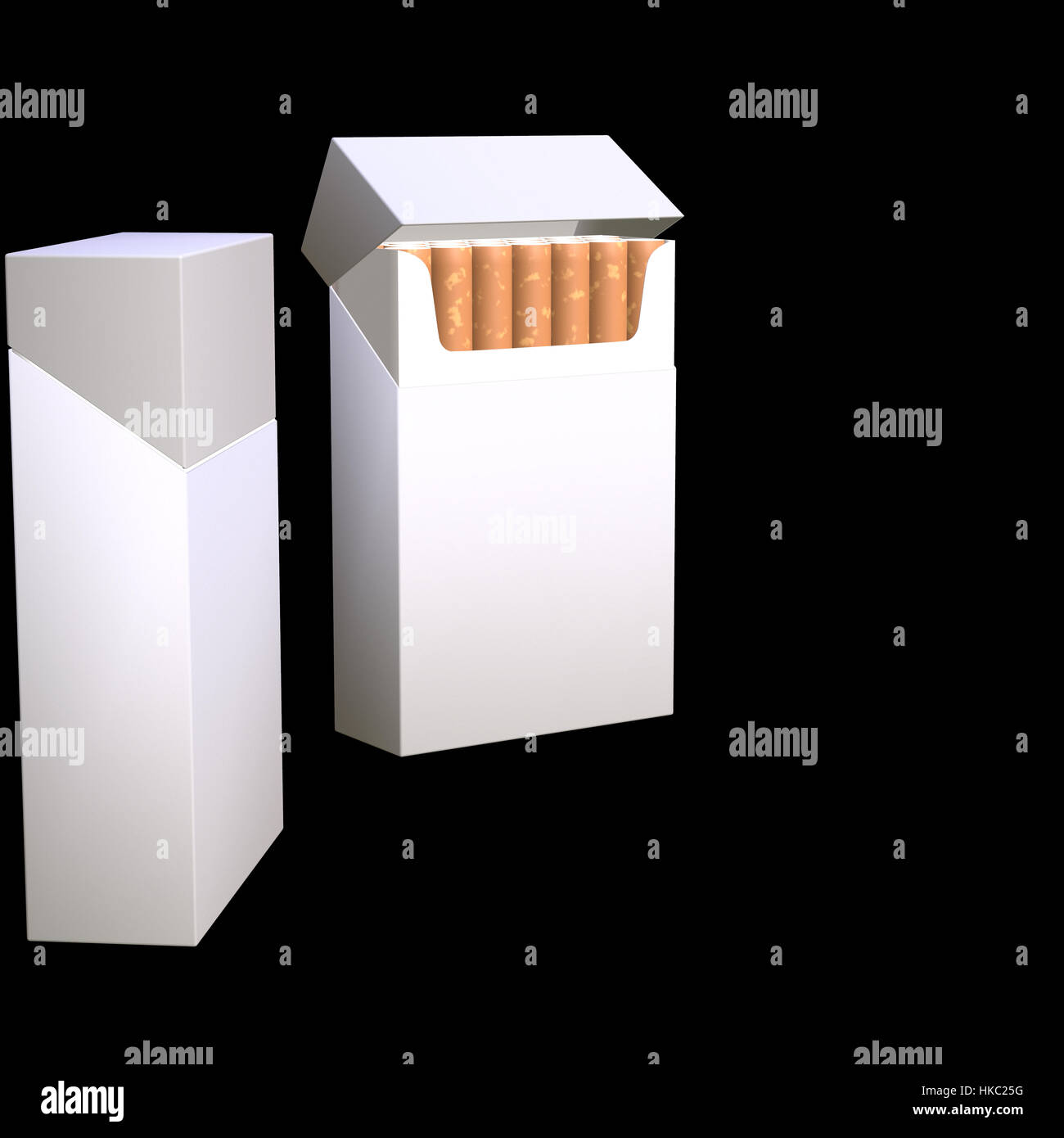 Open and closed package cigarette hi-res stock photography and images ...