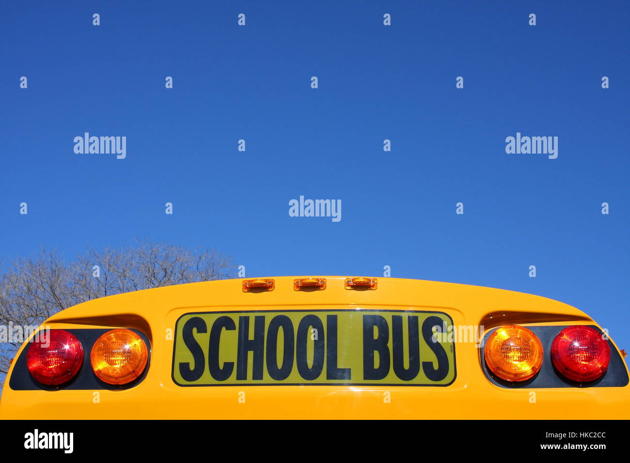 School bus sign Stock Photo - Alamy