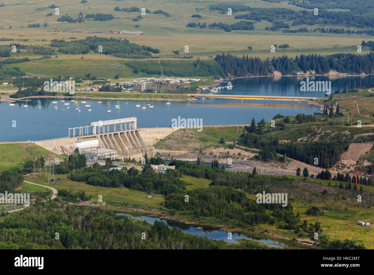 Ghost Reservoir is a hydroelectric dam generating electricity for ...