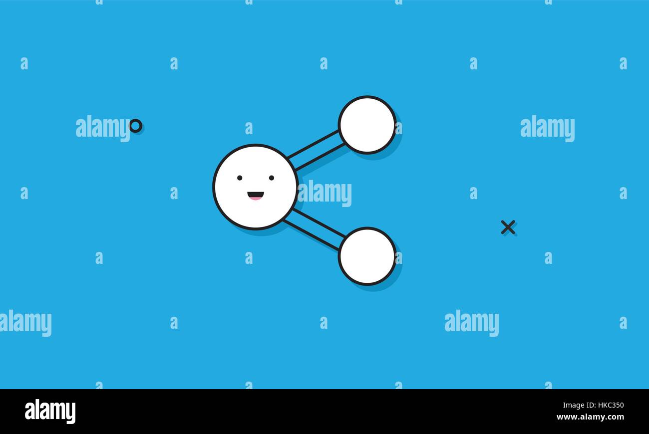 Share cartoon vector vectors hi-res stock photography and images - Alamy